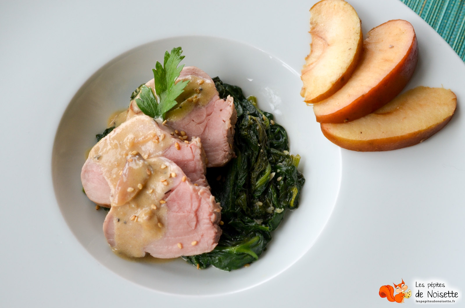 Filet Mignon De Porc Aux Pommes Et Au Cidre Les Pépites De Noisette
