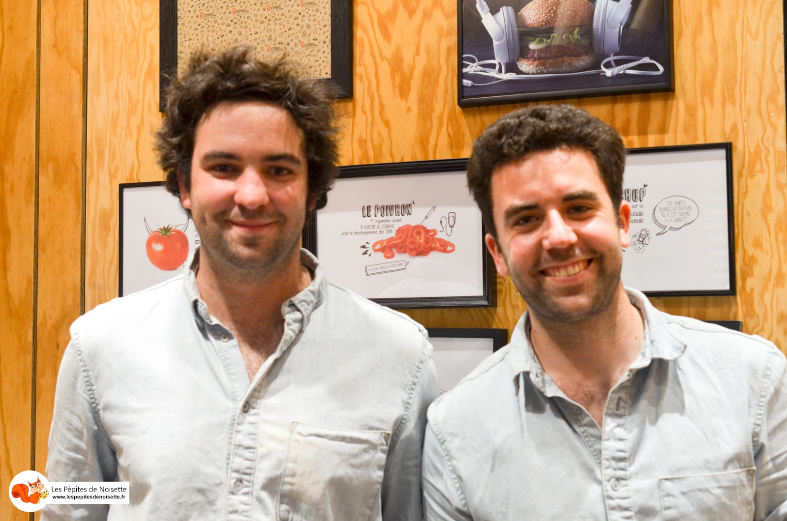 Roomies et le Burger de Noisette - Les Pépites de Noisette