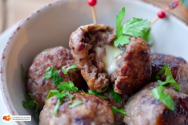 Duck meatballs façon Basque - Les Pépites de Noisette