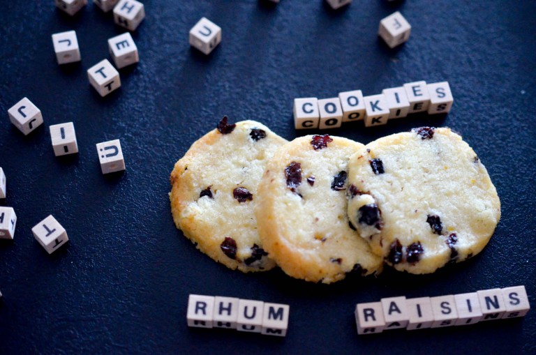 Shortbreads rhum-raisins - Les Pépites de Noisette