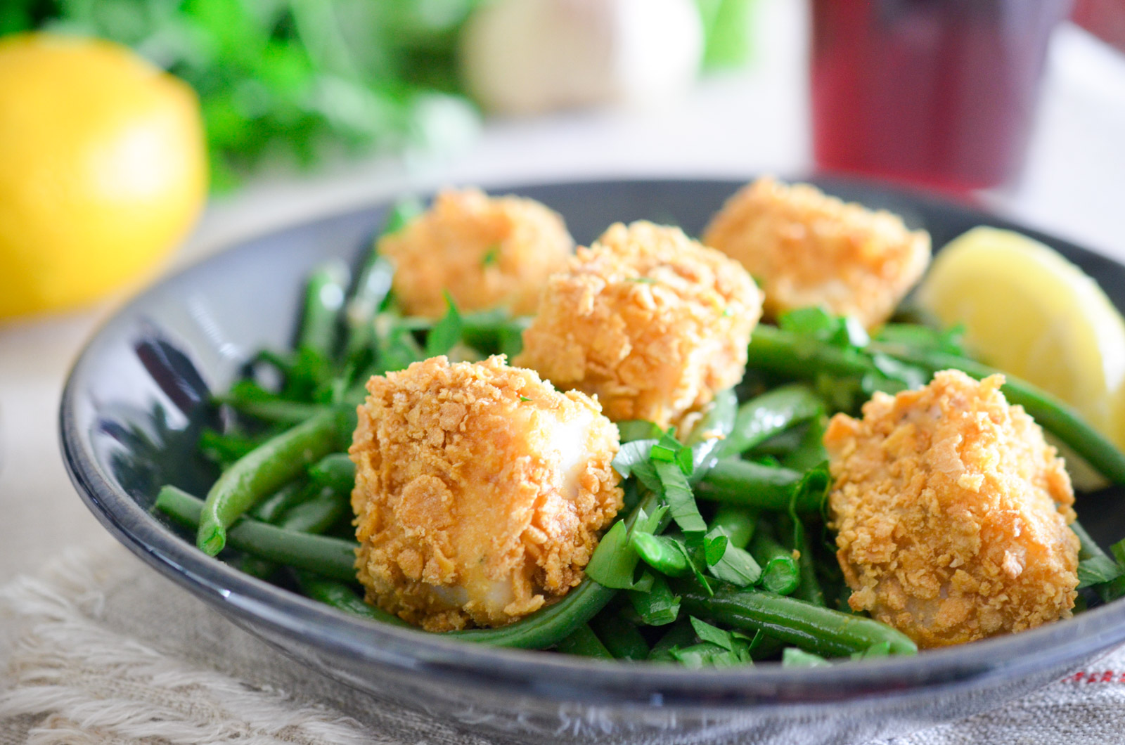 Nuggets de poisson aux cornflakes - Les Pépites de Noisette