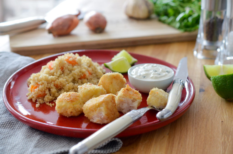 Nuggets de poisson coco amande - Les Pépites de Noisette