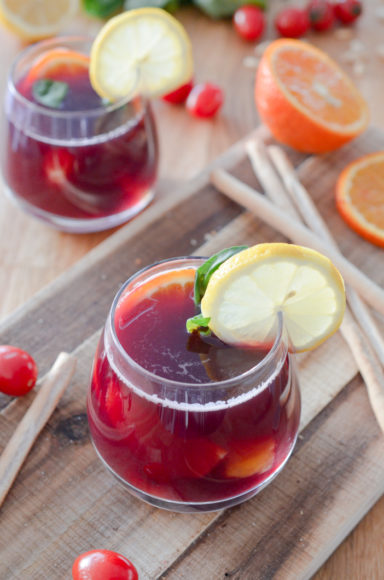 Sangria aux fruits - Les Pépites de Noisette