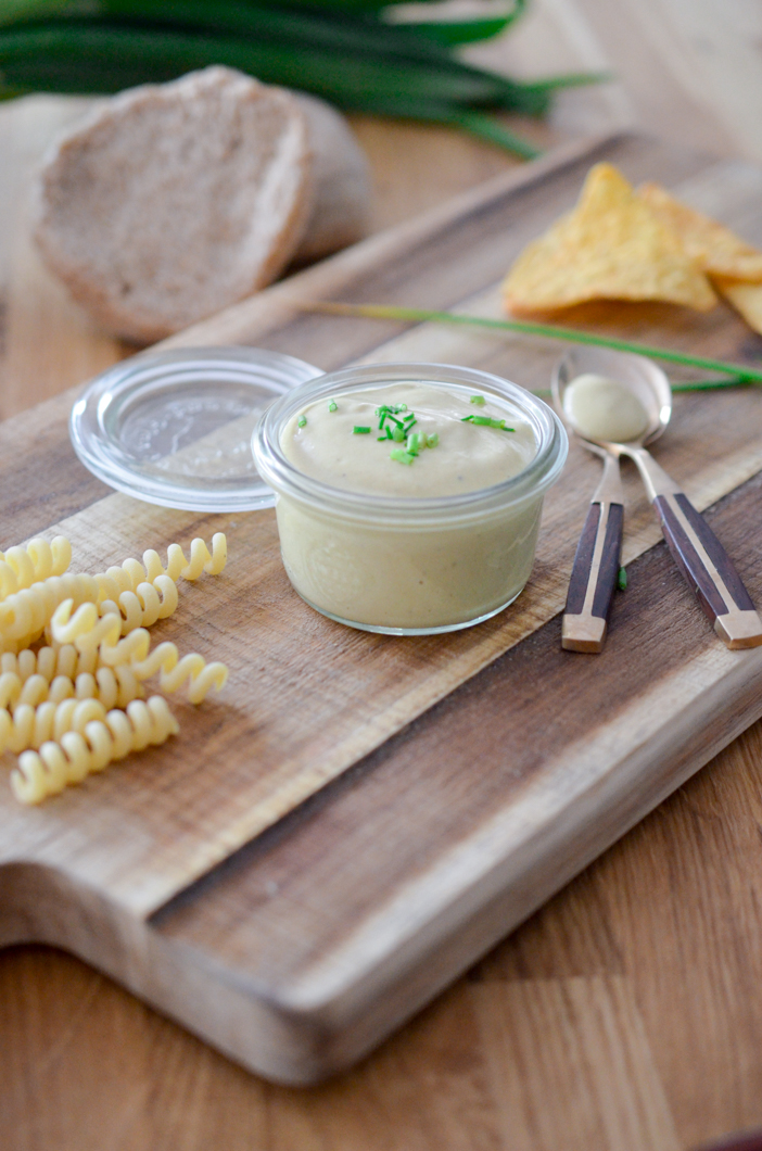 Sauce au "fromage" vegan - Recette - Les Pépites de Noisette