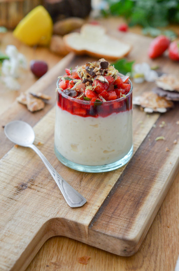 Riz au lait croustillant aux fruits rouges - Les Pépites de Noisette