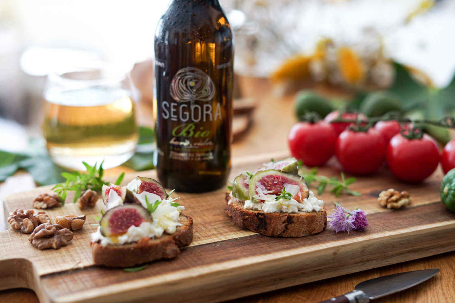 Tartines aux figues et au chèvre - Les Pépites de Noisette