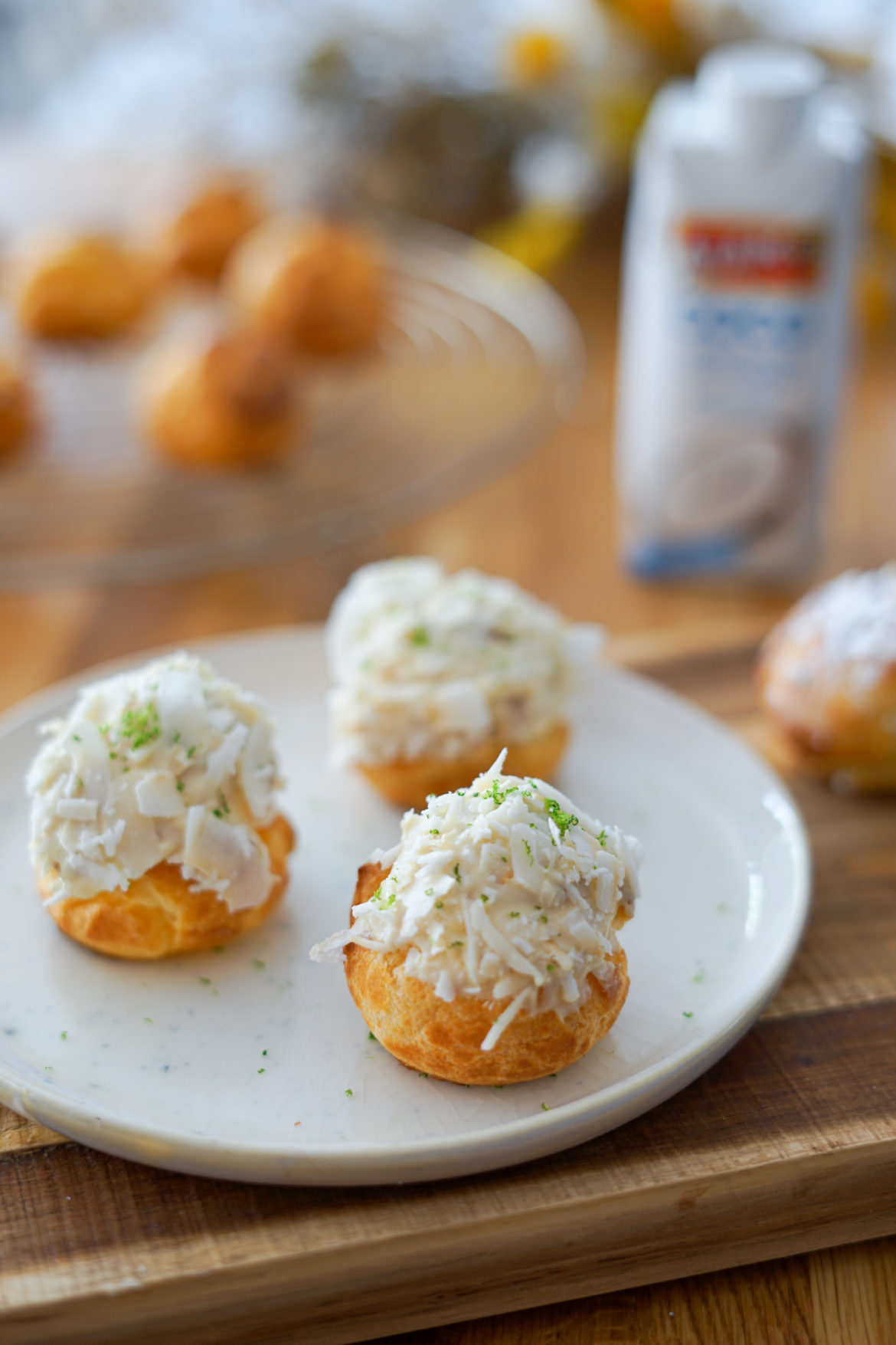 Choux coco - Les Pépites de Noisette