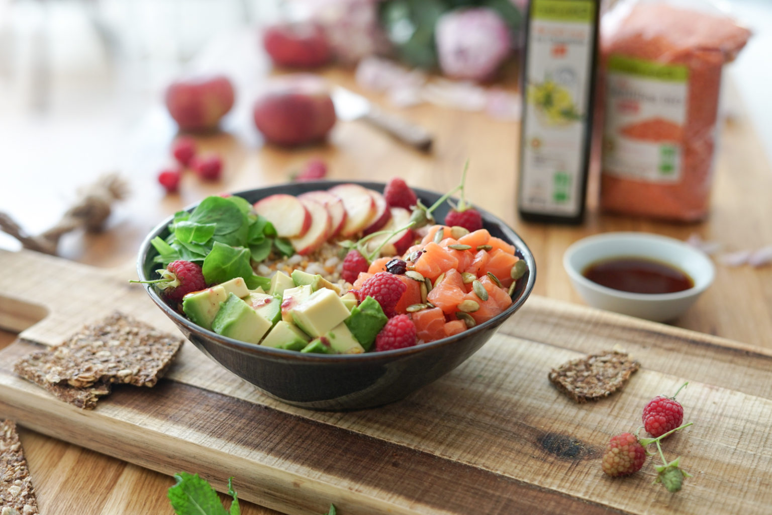 Poké bowl au quinoa - Les Pépites de Noisette