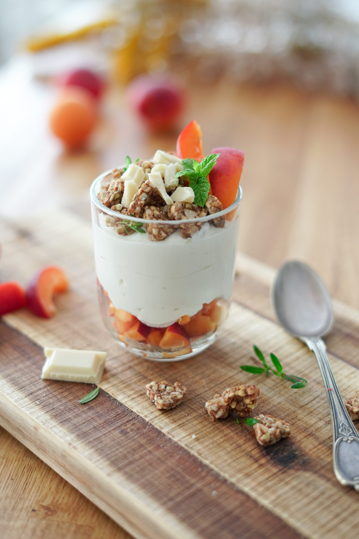 Mousse de yaourt au granola - Les Pépites de Noisette