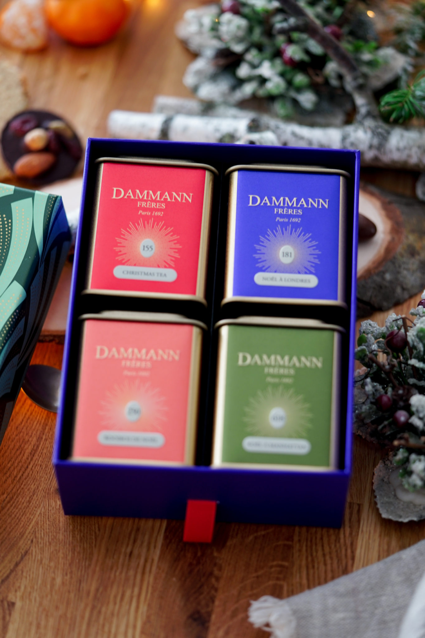 #Concours : Tea time de Noël avec Dammann Frères - Les Pépites de Noisette