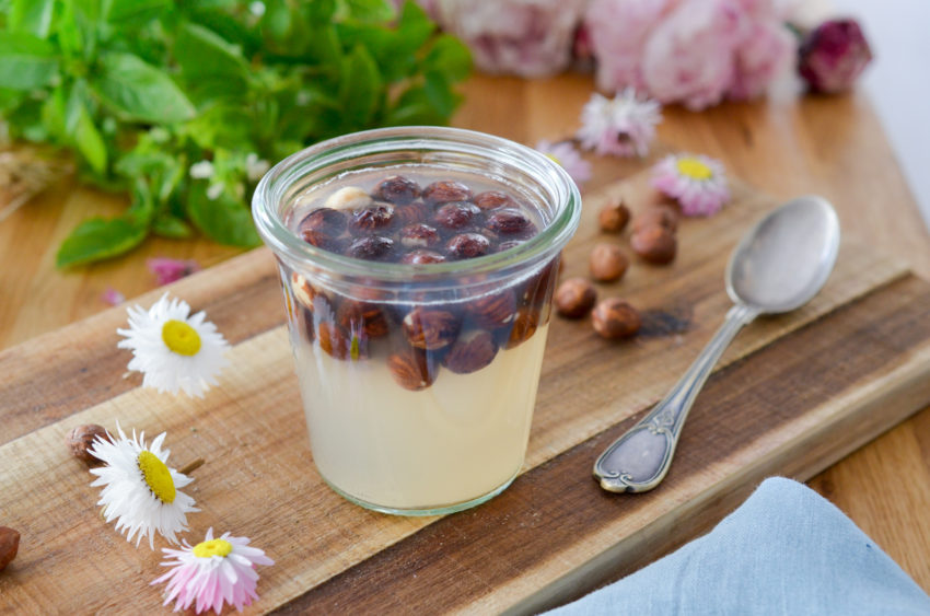 Boisson végétale à la noisette - "lait de noisette" - Les Pépites de ...