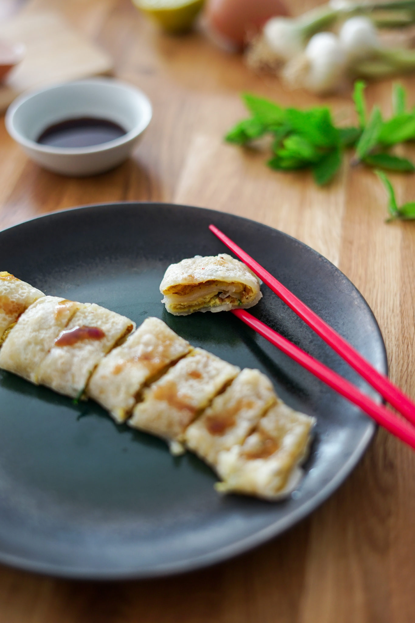 Dan Bing - crêpes taïwanaises - Les Pépites de Noisette