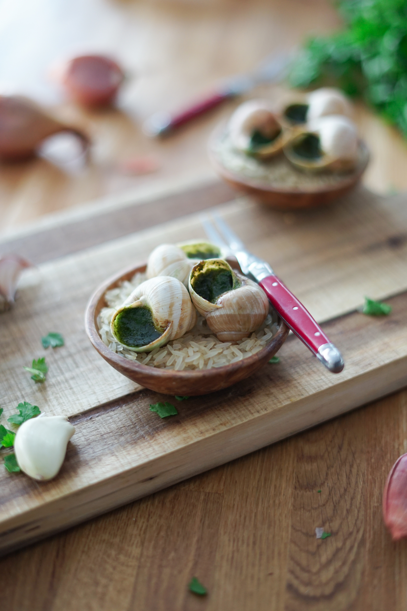Escargots au beurre persillé - Les Pépites de Noisette