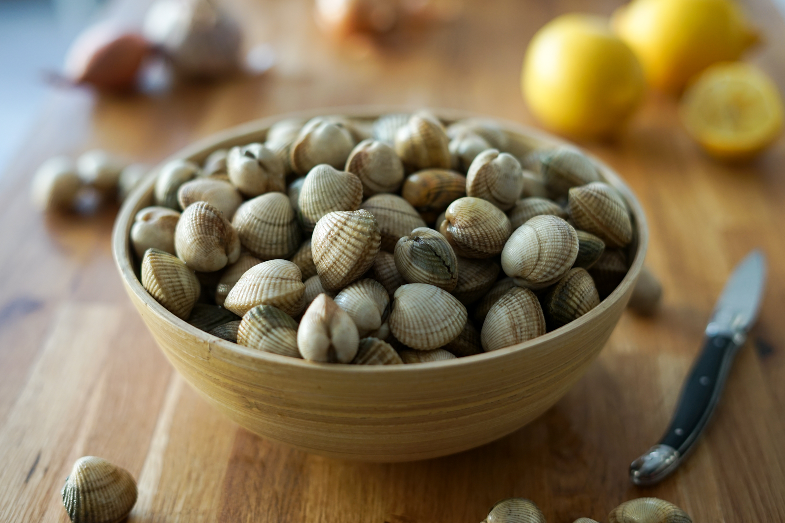 Spaghetti aux coques - Les Pépites de Noisette