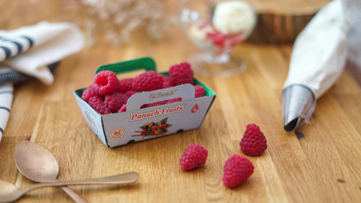 Vacherin minute aux framboises - Les Pépites de Noisette