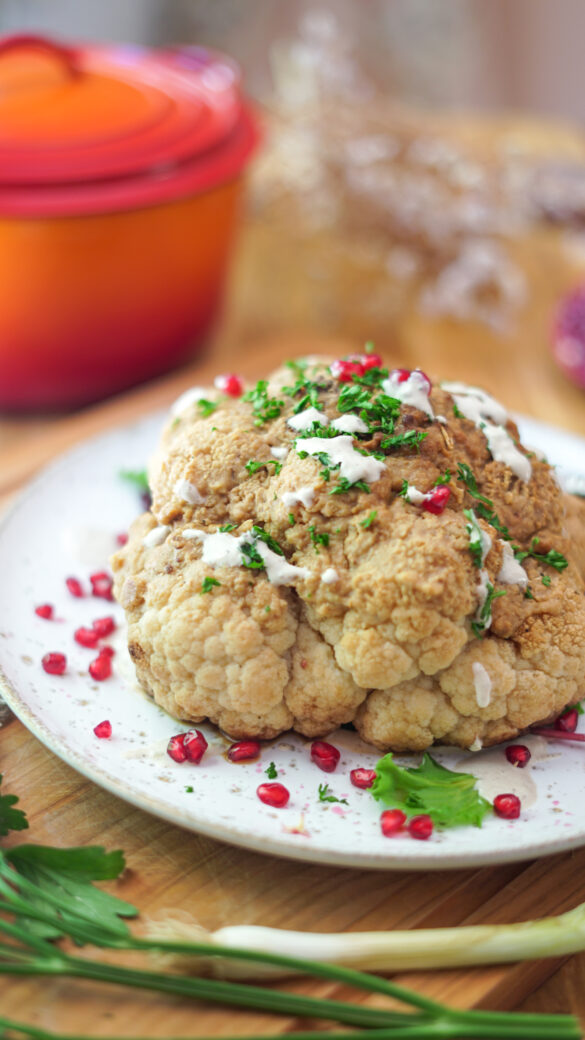Chou-fleur rôti au four - Les Pépites de Noisette