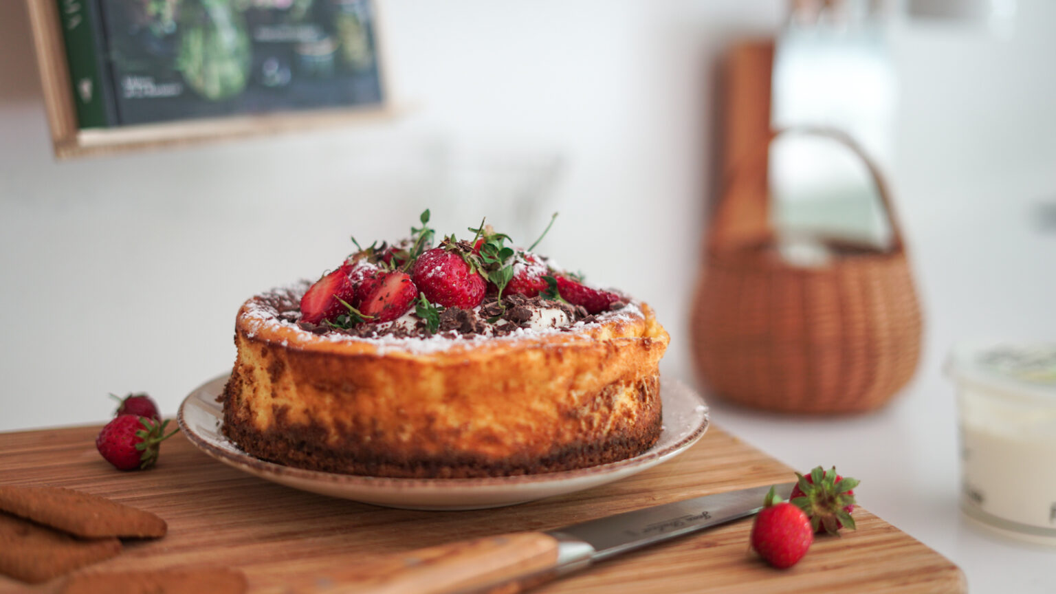 Cheesecake au fromage blanc - Les Pépites de Noisette