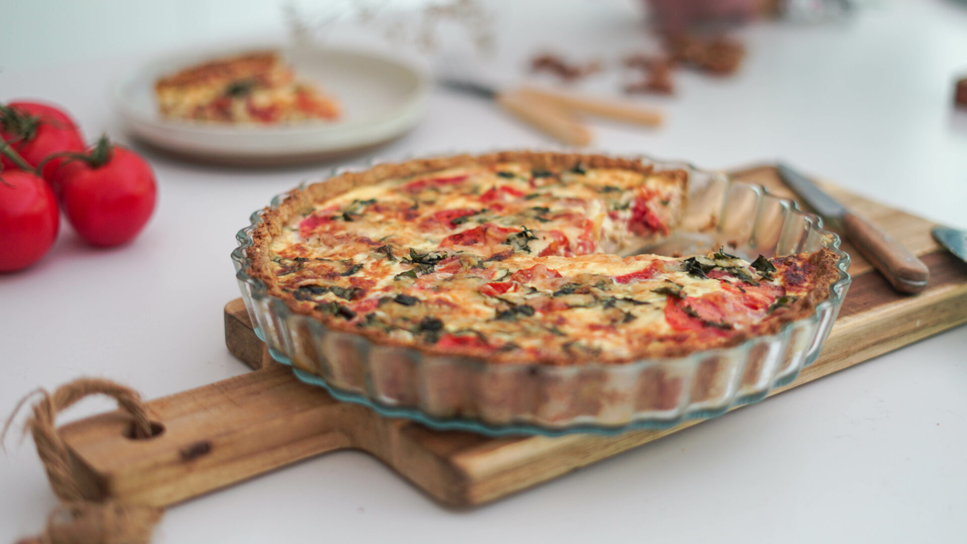 Quiche Thon tomate - Les Pépites de Noisette